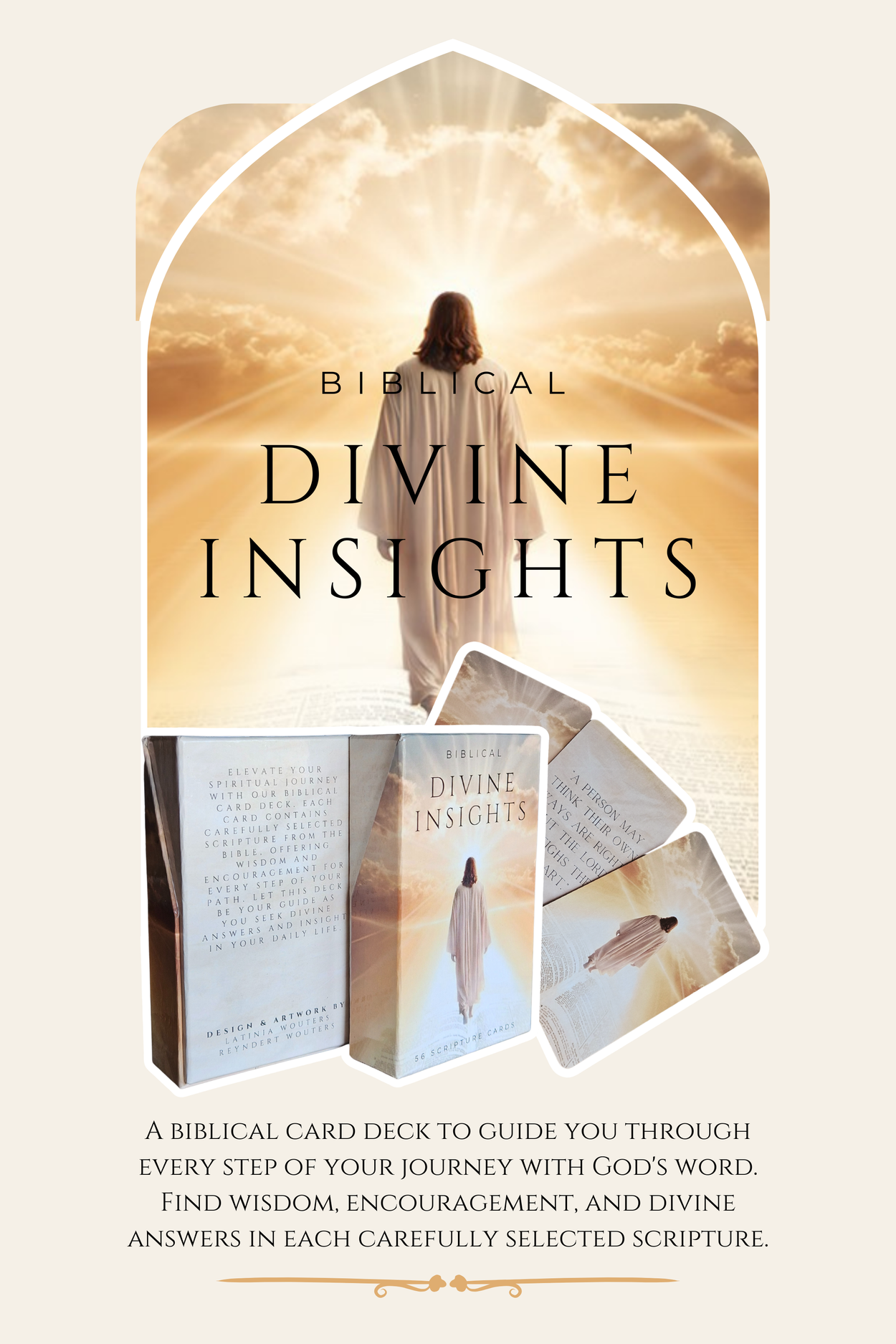 Biblical Divine Insights | Inspirational Card Deck for Daily Spiritual